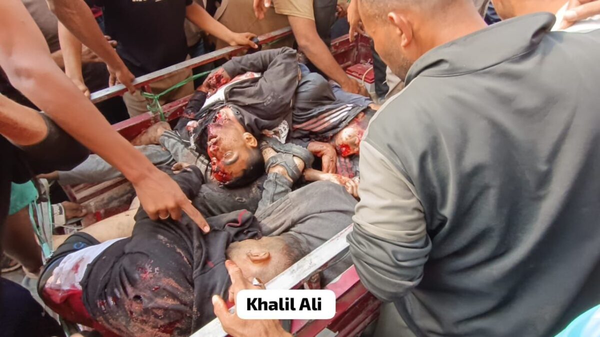 Kαθημερινή σφαγή Παλαιστίνιων για μια σακούλα τρόφιμα! – Να ξεσηκωθούμε ενάντια στη γενοκτονία ...